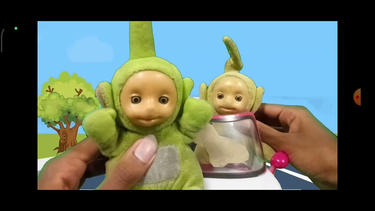 Teletubbies and friends follow that square final part chase scene but ...