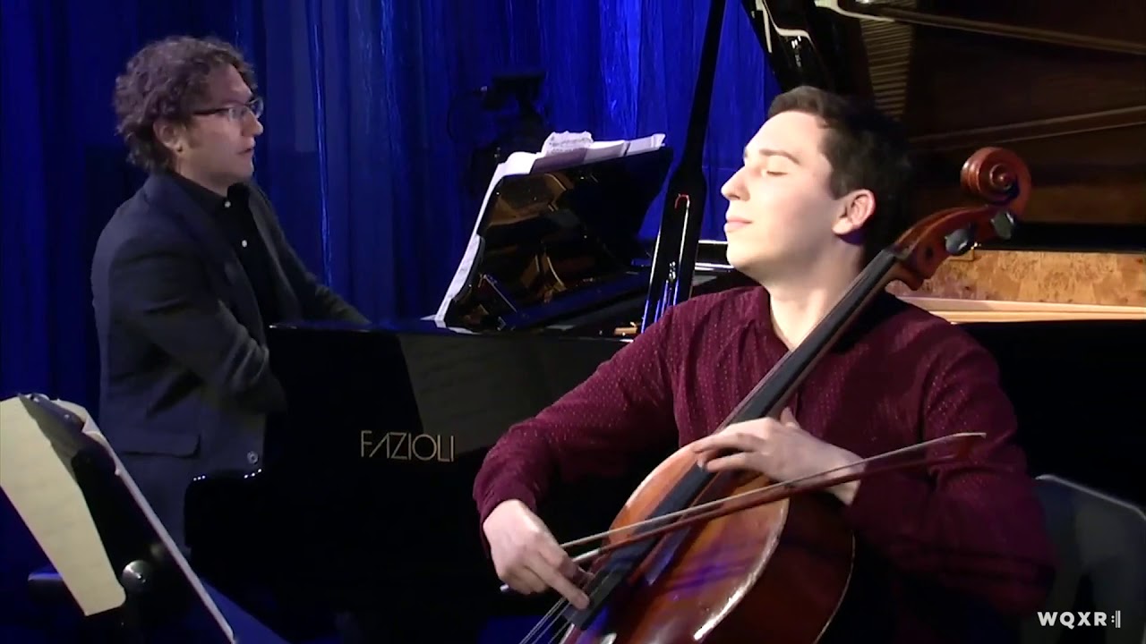 Teddy Abrams and cellist Oliver Herbert perform Debussy's Cello Sonata ...