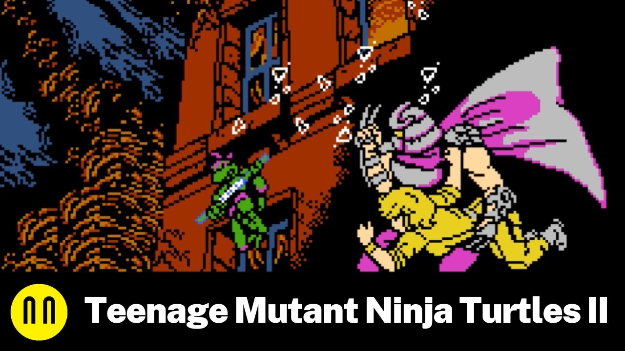 [NES] Teenage Mutant Ninja Turtles II - Full Playthrough No Death No ...