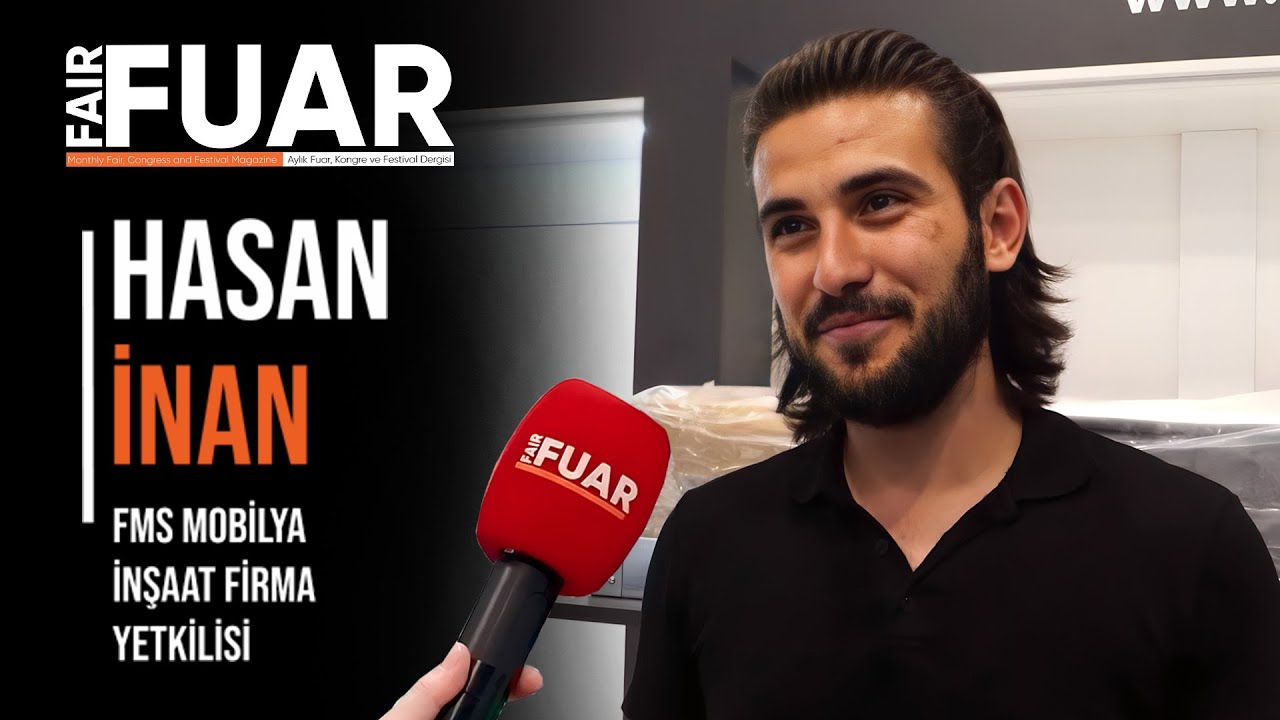 Fuar Dergisi TV-Woodist 2023-FMS Mobilya İnşaat Firma Yetkilisi Hasan ...