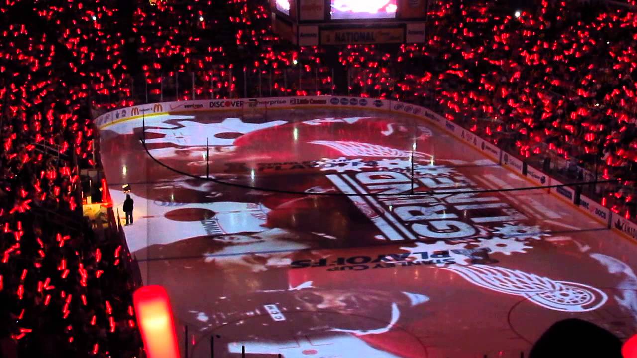 Detroit Red Wings 2012 Playoff Intro - YouTube
