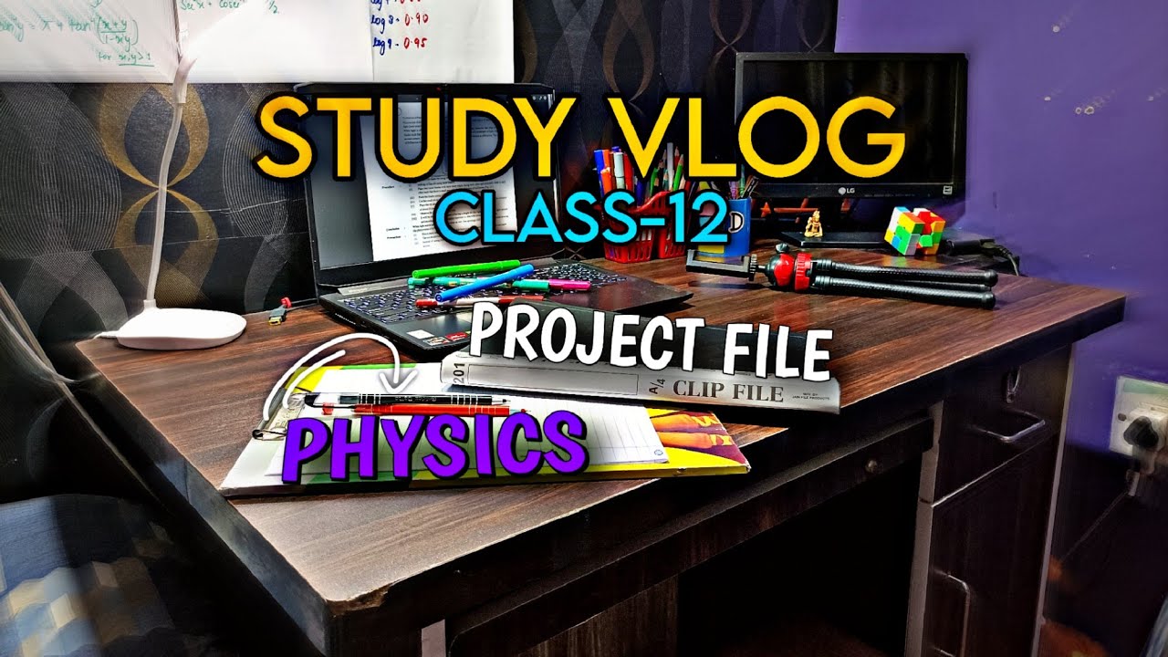 STUDY VLOG -17 | CLASS-12 | STUDY WITH ME | study vlog #studyvlog - YouTube
