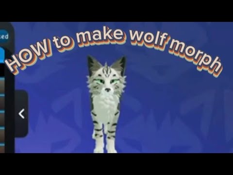 How to make a wolf morph - Roblox - WARRIORCATS #iamnotgoodatmakinmorphs - YouTube