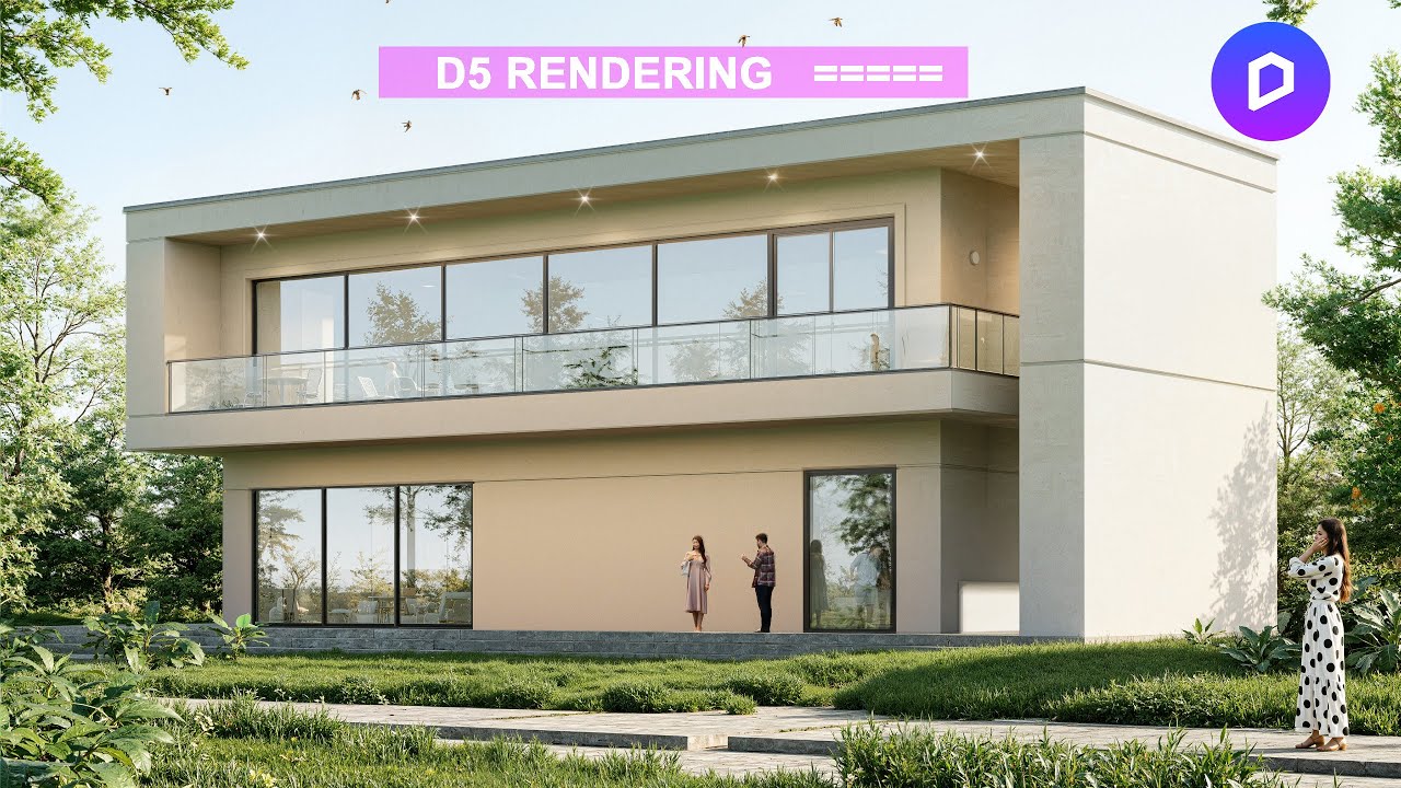 Creating a realistic render in D5 Render - YouTube