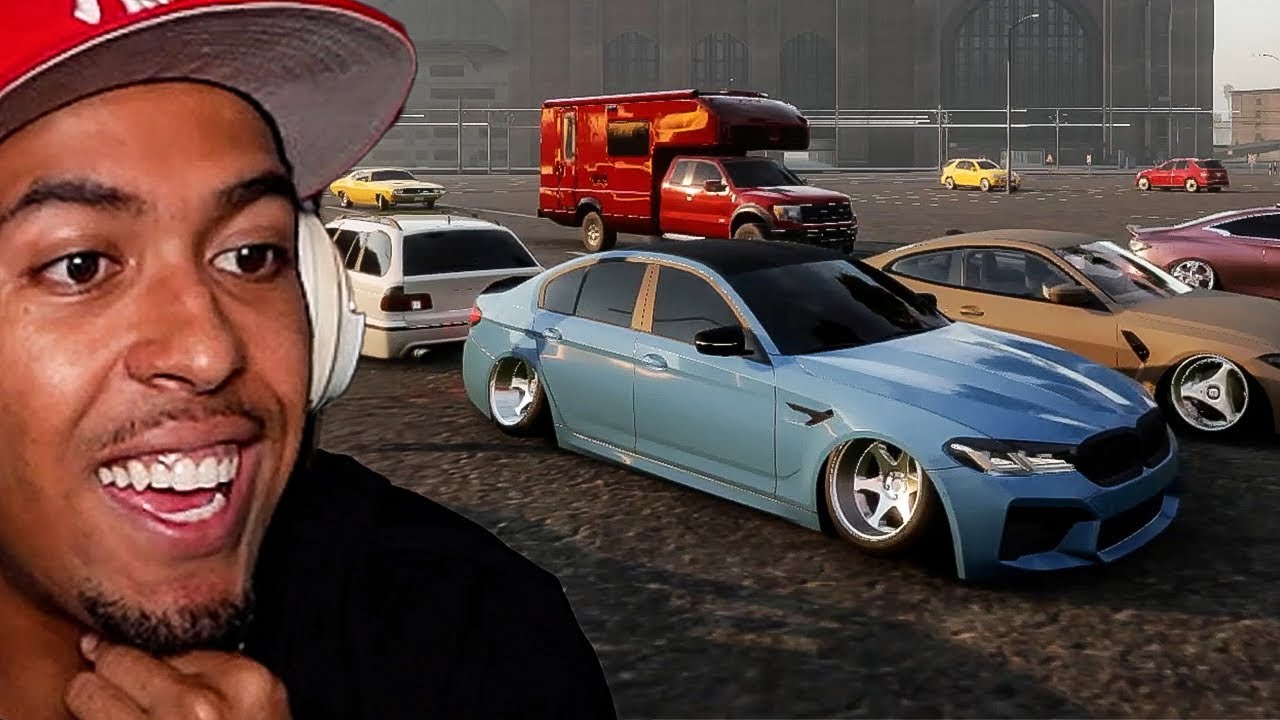 I Built The Hardest Stanced BMW M5 In Car X! - YouTube