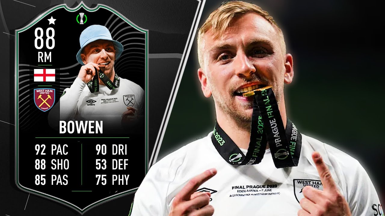 88 UECL MOTM BOWEN PLAYER REVIEW FIFA 23 - YouTube