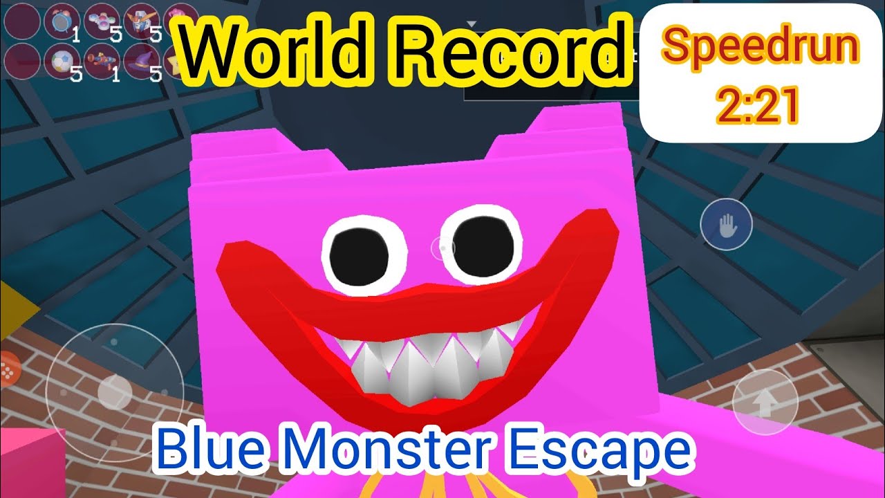 I Speedrun Blue Monster Escape Chapter-1 - YouTube