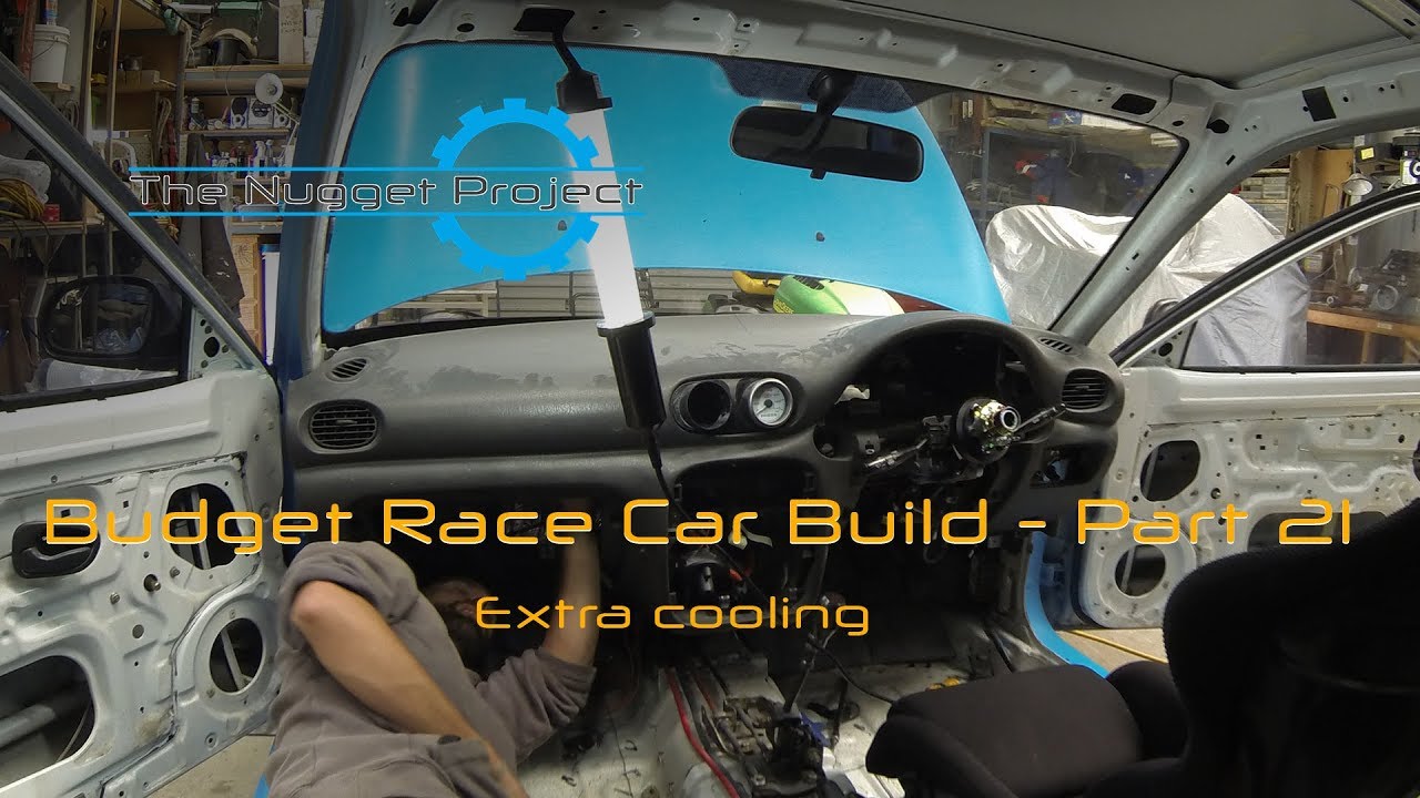 Budget Race Car Build - Part 21 - Extra cooling - YouTube