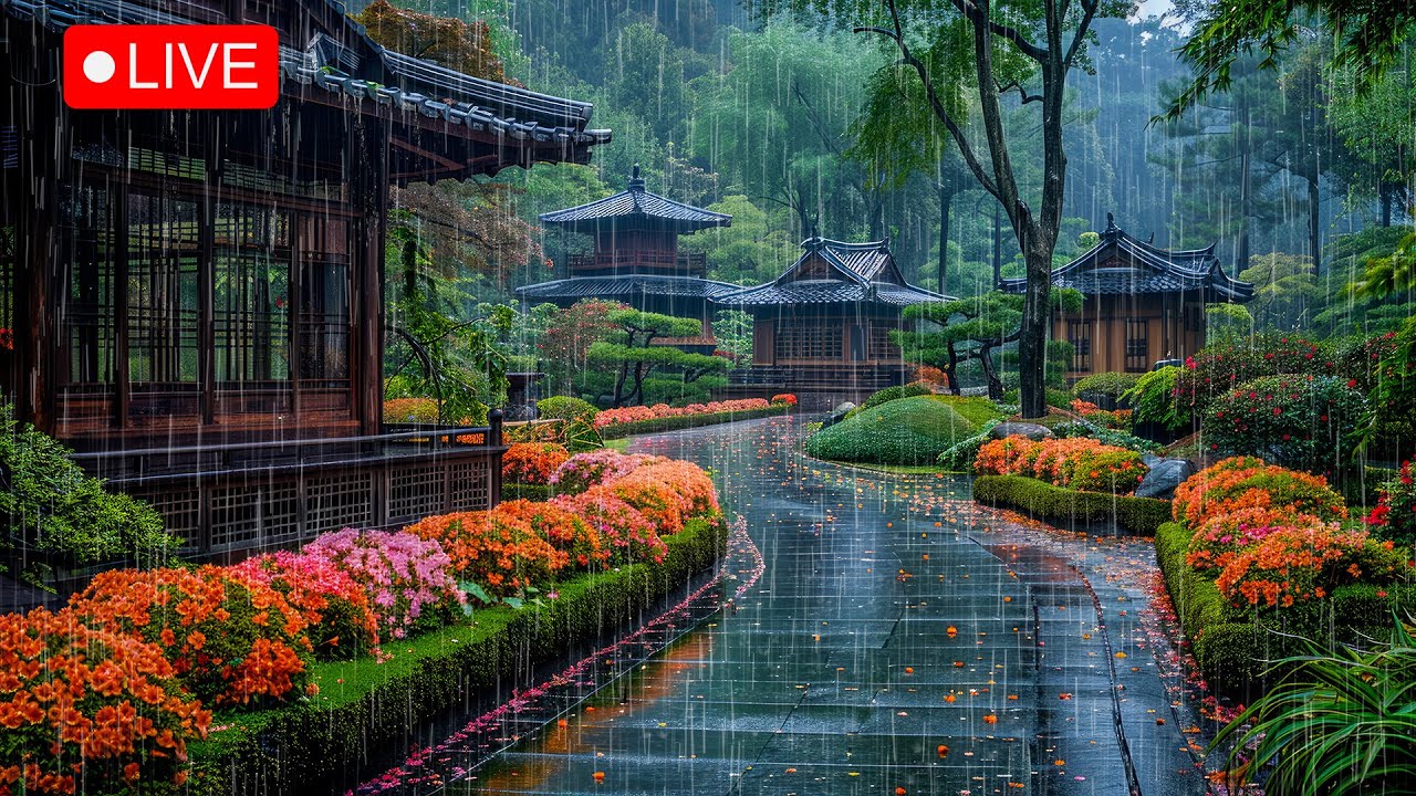 Rain sound for Sleep, Relax, Meditate, Study, Work, ASMR - Calm Your Mind with Rainy Forest ...