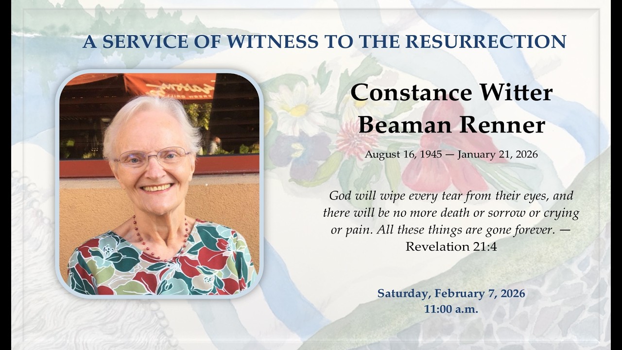 A Service of Witness to the Resurrection - Constance Witter Beaman ...