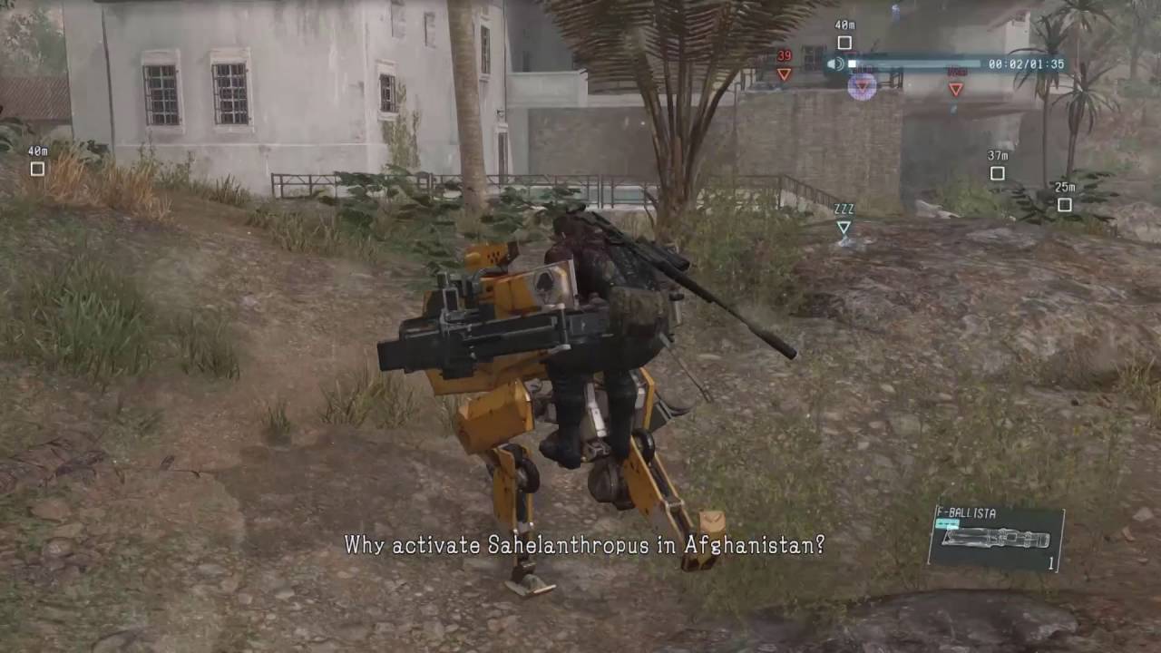 MGSV: Headhunting with D-Walker - YouTube