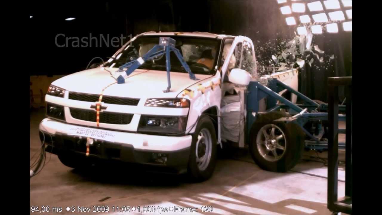 Chevy Colorado Extended Cab / GMC Canyon | 2010 | Side Crash Test ...