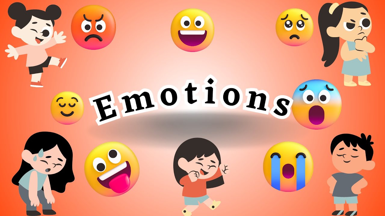 Emotions | Learn Emotions | Feelings | Happy, Sad, Angry.... | Emotions ...
