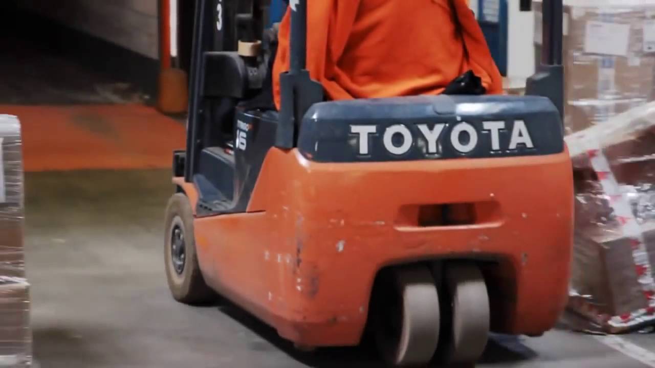 Toyota 7FBE 7FB - YouTube