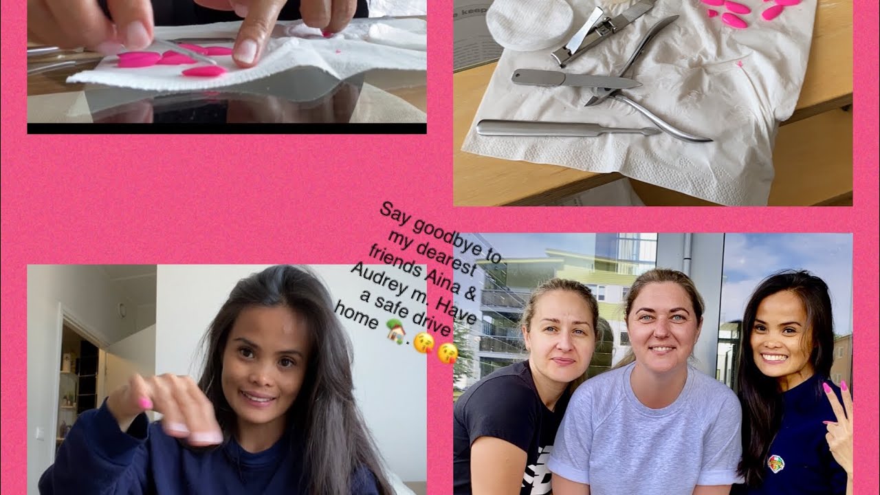 DIY How to remove gel nail extensions. Bye to my Dearest Lithuanian ...