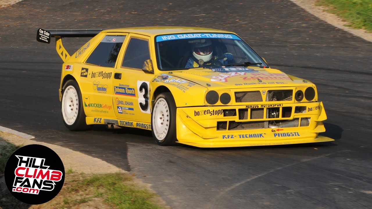 Lancia Delta Integrale "Yellow Bull" - Franz Nowak | Hill Climb Paldau ...