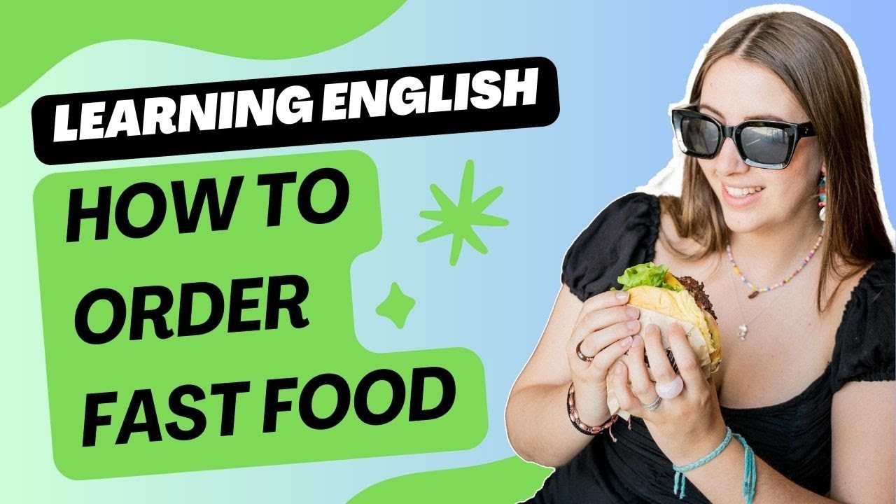 How to order food at a fast food restaurant | Simple English ...
