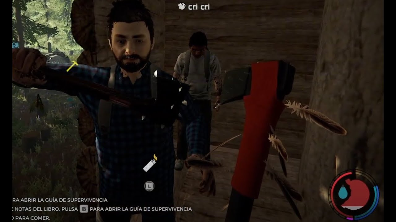 se bugea y pierdo todo csmr, hacha moderna mejorada, the forest, cap 2 ...