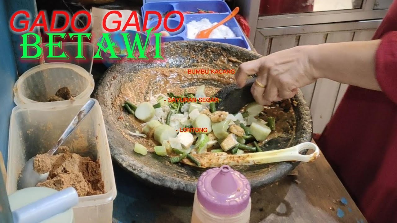 Review Gado-gado Betawi di Pusat Jajanan Harmony Swalayan Pondok Aren ...
