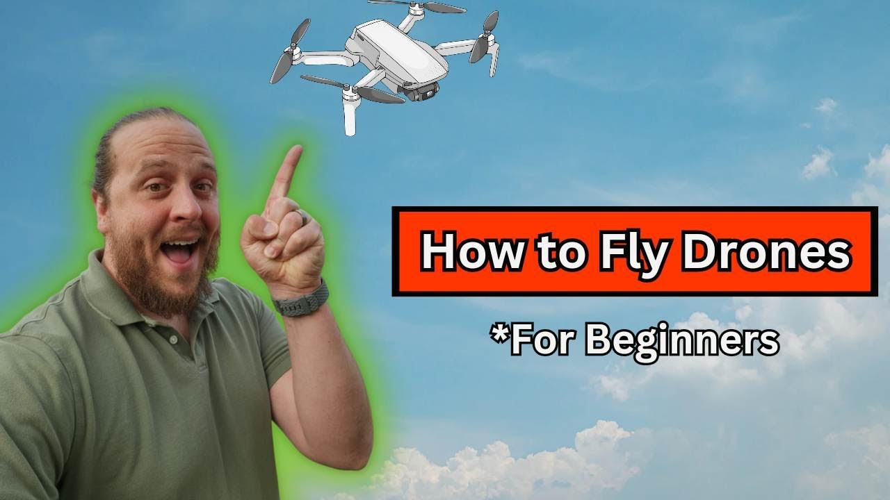 How to fly a drone - for Beginners (Lesson One) - YouTube