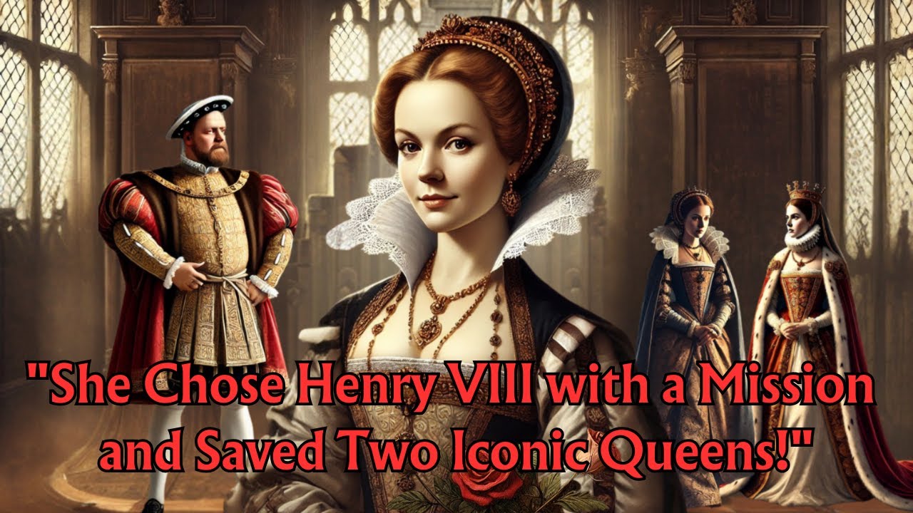 "She Chose Henry VIII with a Mission & Saved Two Iconic Queens!"#fun # ...