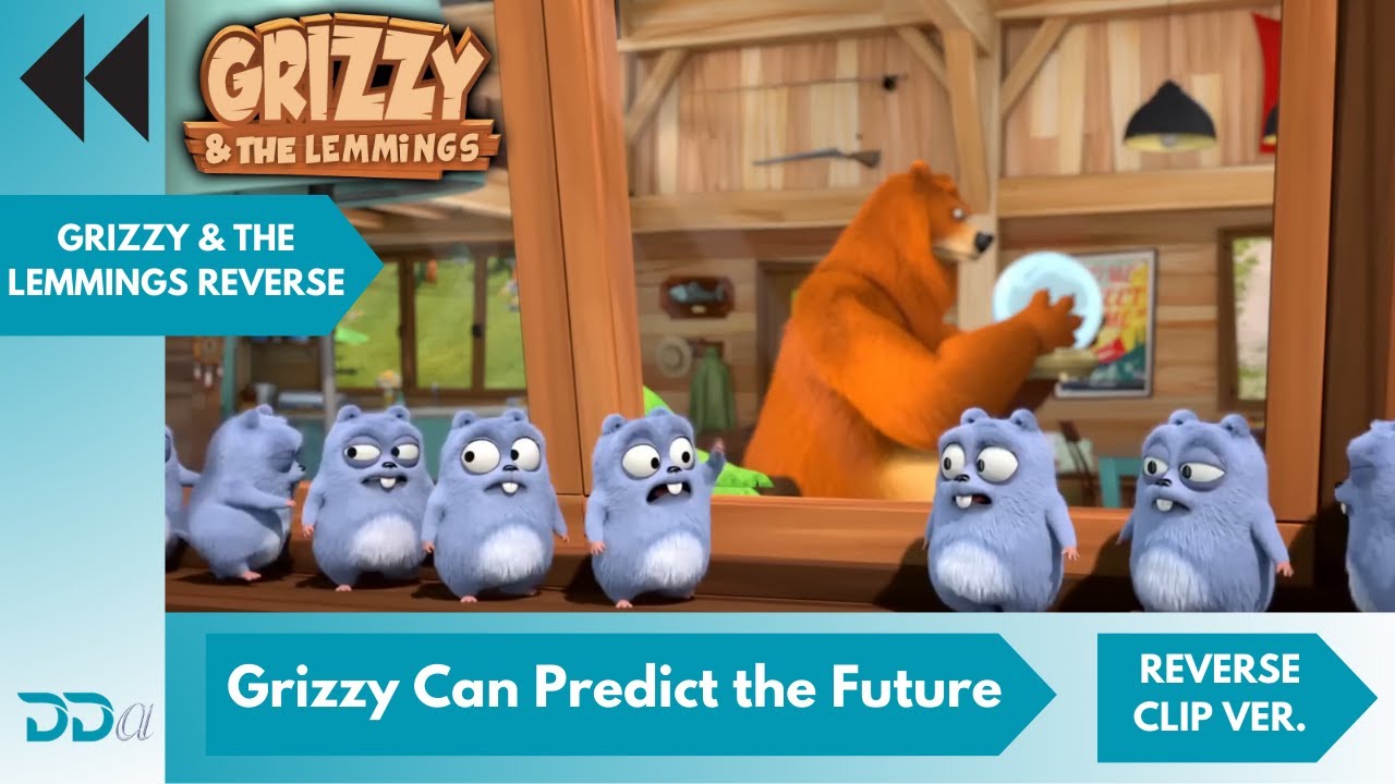 Grizzy Can Predict the Future | Grizzy & the Lemmings Reverse | Reverse ...