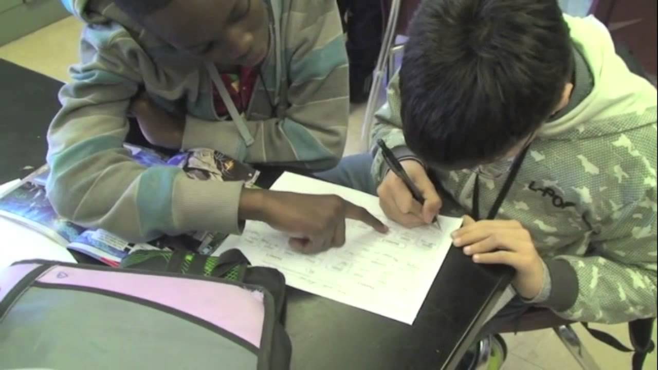During-Reading Strategy: Paired Reading in Action (no teacher narration ...