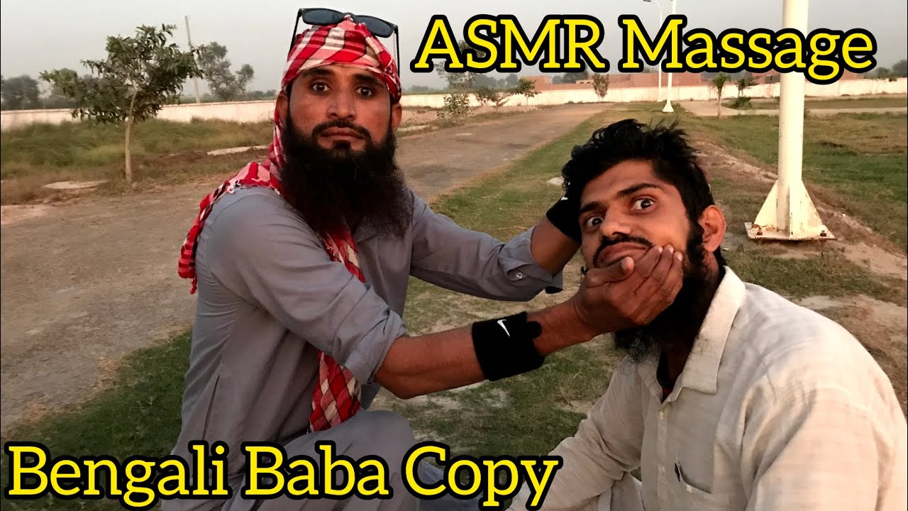 ASMR Massage By Copy Bengali Baba | Head Massage For Relax - YouTube