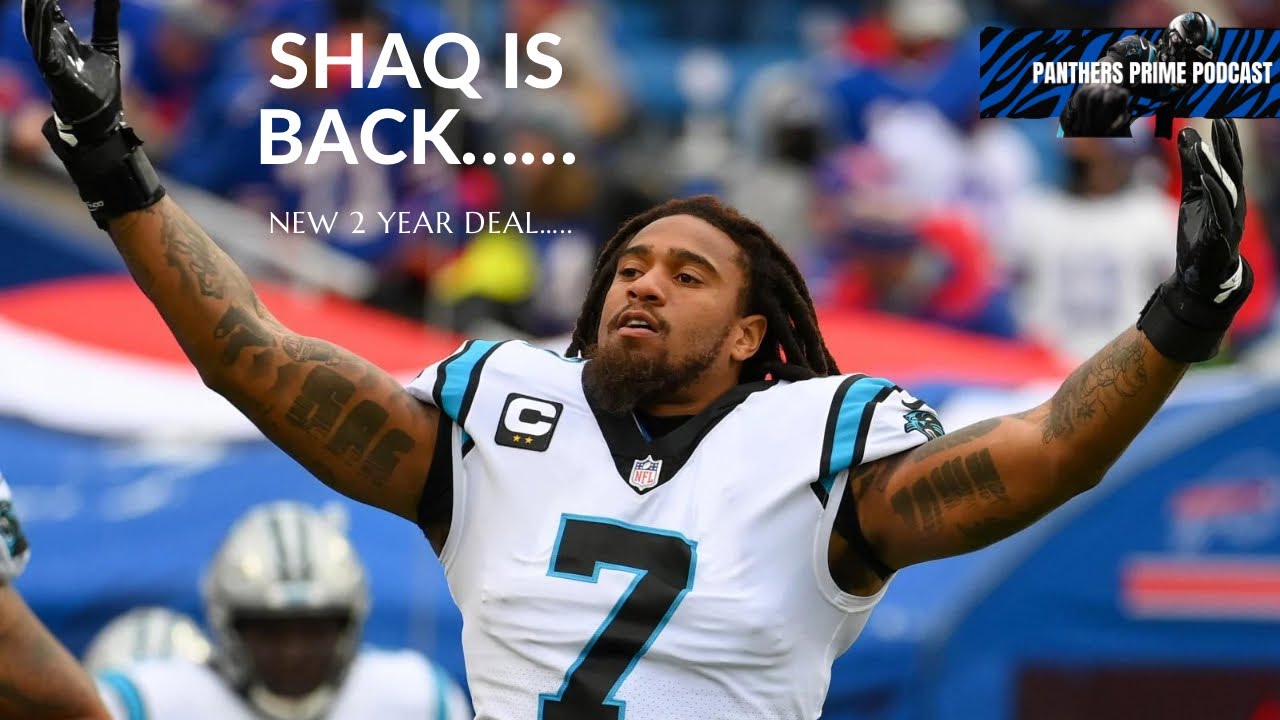 BREAKING NEWS | Shaq Thompson Is Back With Panthers.. #carolinapanthers ...