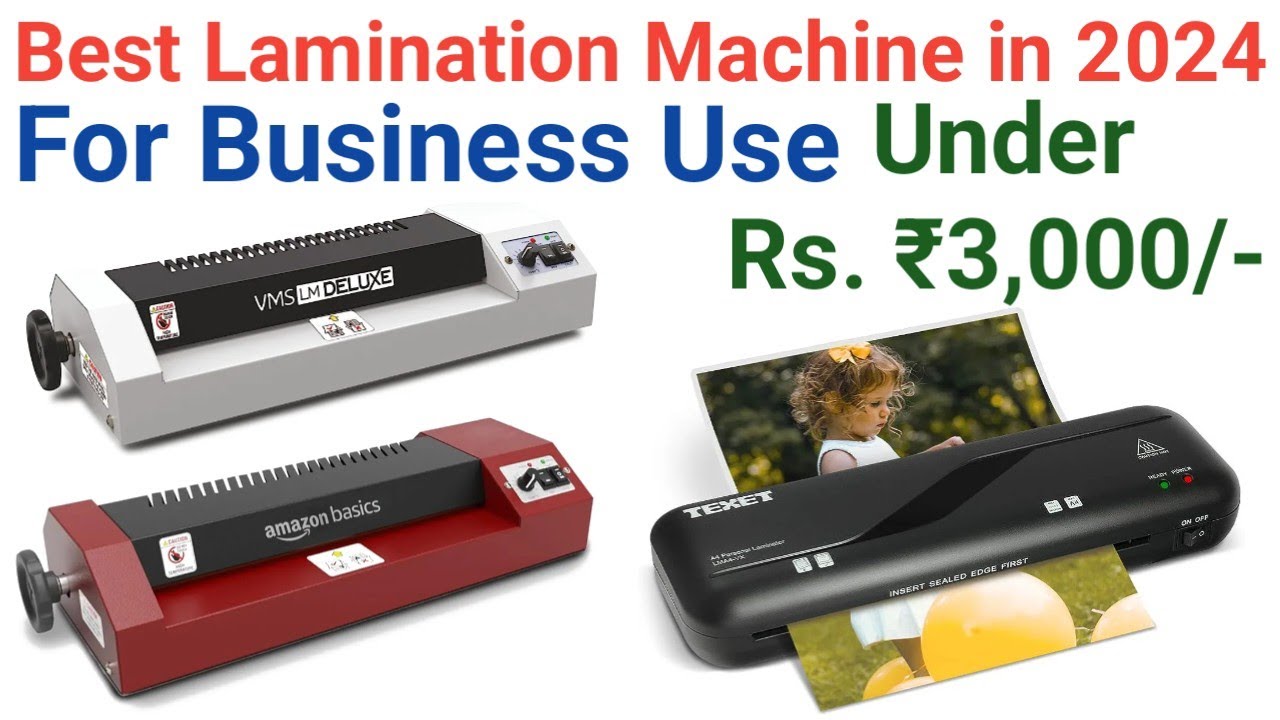 Top 5 Best Lamination Machine 2024 For Business Use | Best A3 Fully ...