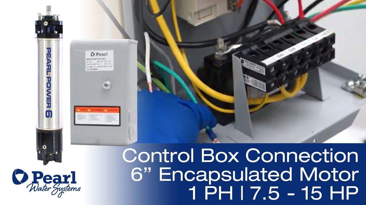 How to connect an Electrical Control Box to a 1 Phase 7.5-15 HP 6 ...