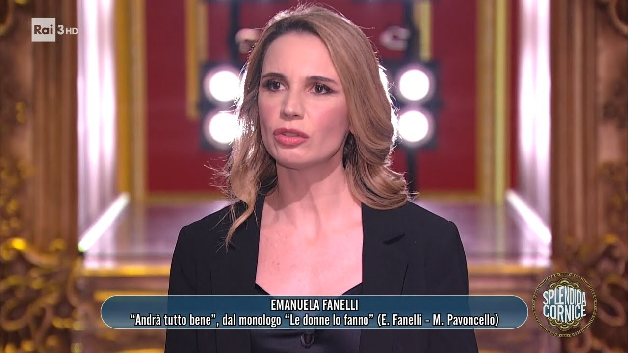Emanuela Fanelli in "Andrà tutto bene" - Splendida Cornice 09/11/2023 ...