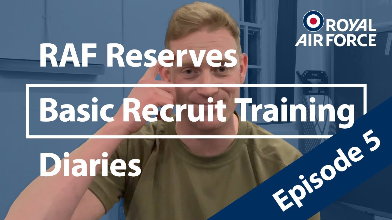 RAF Basic Recruit Training Course Diaries 5: Inspections & Exams! # ...