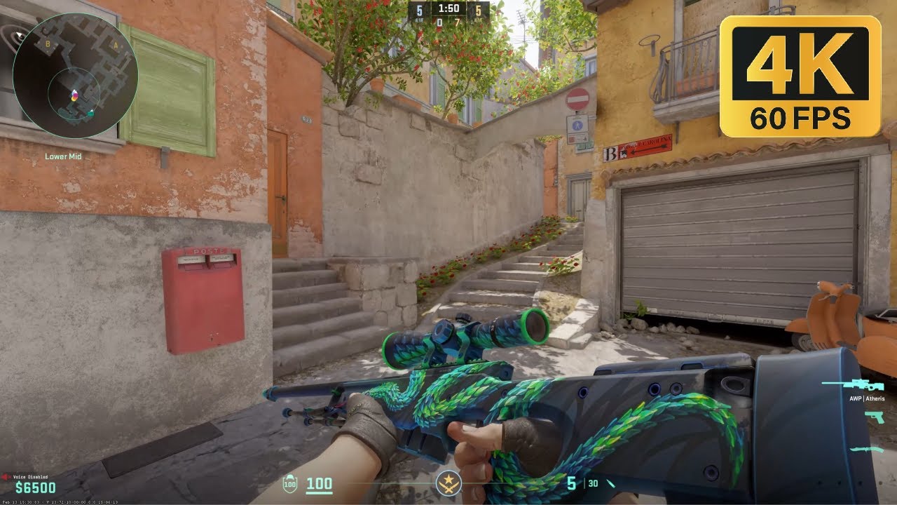 Counter Strike 2 Gameplay 4K60FPS (No Commentary) - YouTube