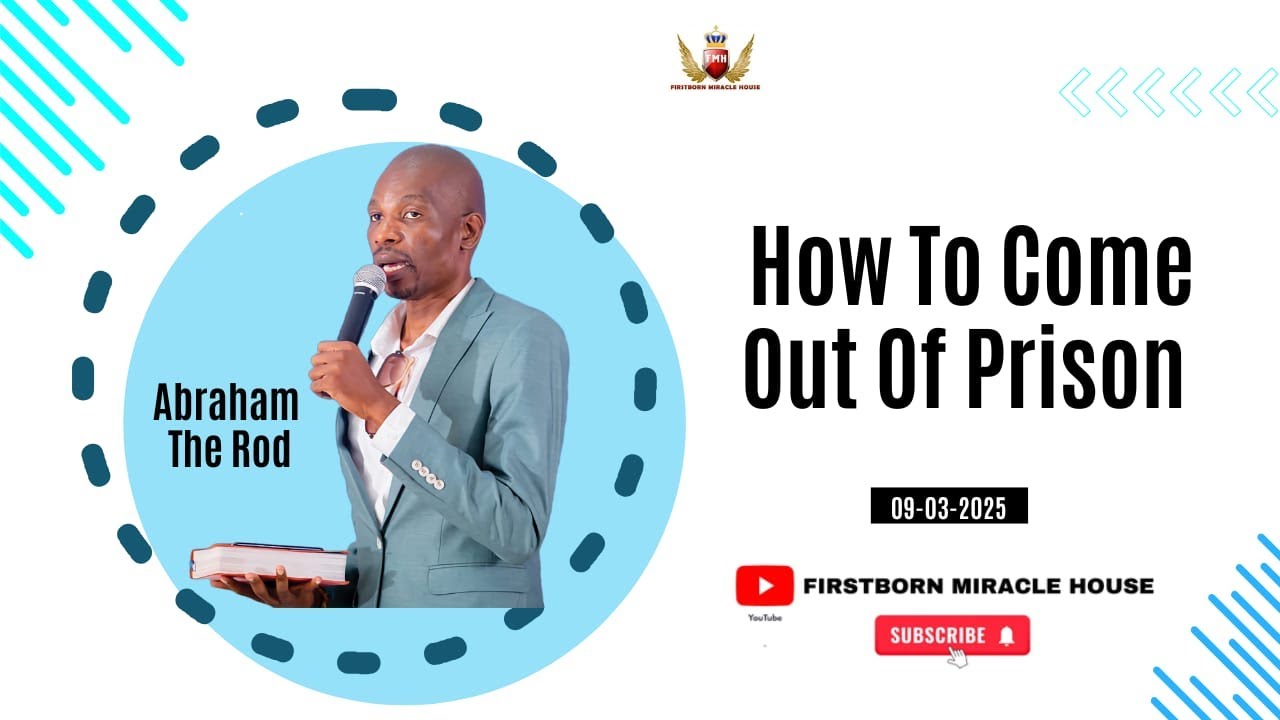How To Come Out Of Prison | Abraham The Rod - YouTube