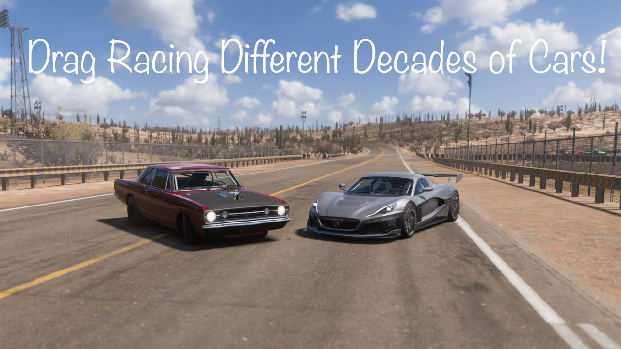 Drag Racing Different Decades of Cars in Forza Horizon 5! - YouTube