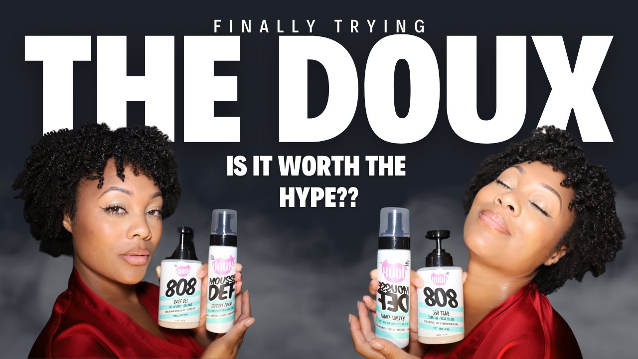 Honest Review: Trying The Doux Products to Style my Wash and Go - YouTube