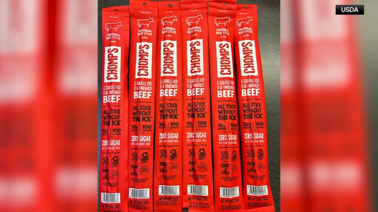 Nearly 30,000 pounds of popular ready-to-eat beef sticks recalled - YouTube