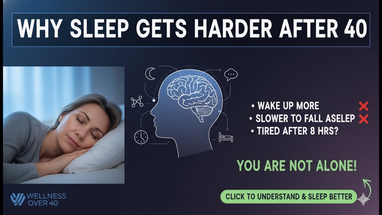 Why Sleep Gets Harder as We Age — The Real Reasons Nobody Explains ...