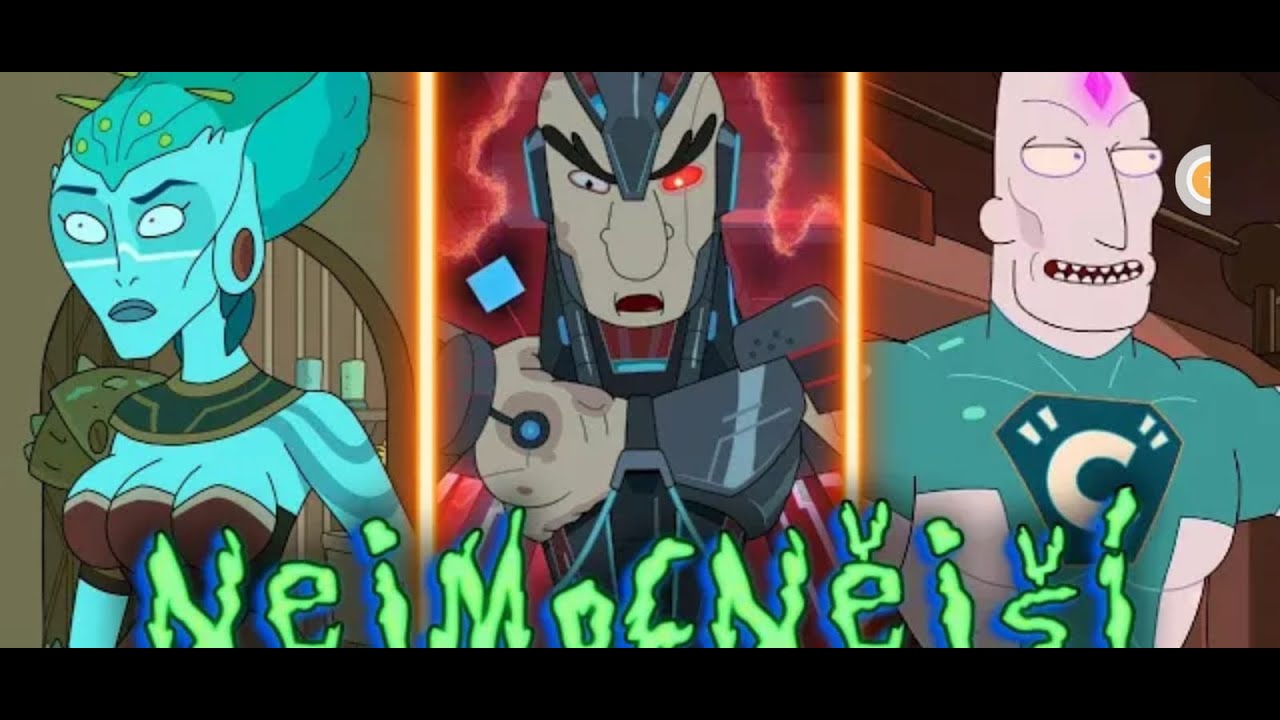 Seřadil jsem postavy z Ricka a Mortyho od nejslabší po nejsilnější ...