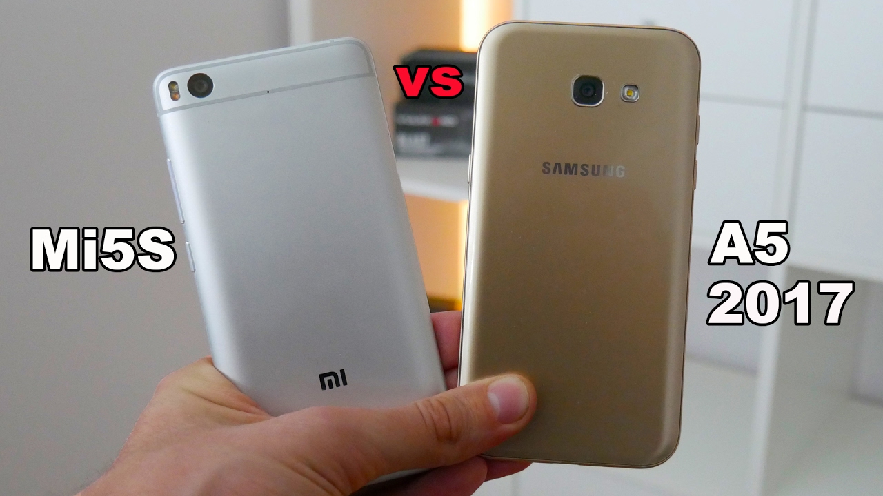 Xiaomi Mi5S vs Samsung Galaxy A5 2017, comparativa en español - YouTube