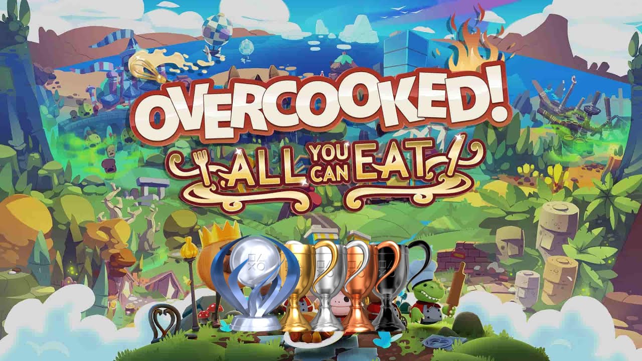 Overcooked! All You Can Eat - (Lettuce Begin Trophy🏆) - YouTube