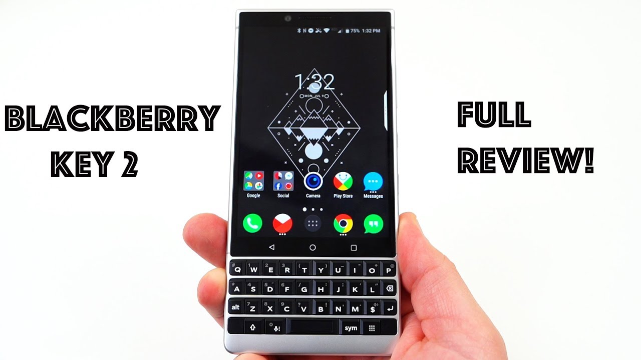 Blackberry Key 2 Full Review: Precisely Refined Productivity - YouTube