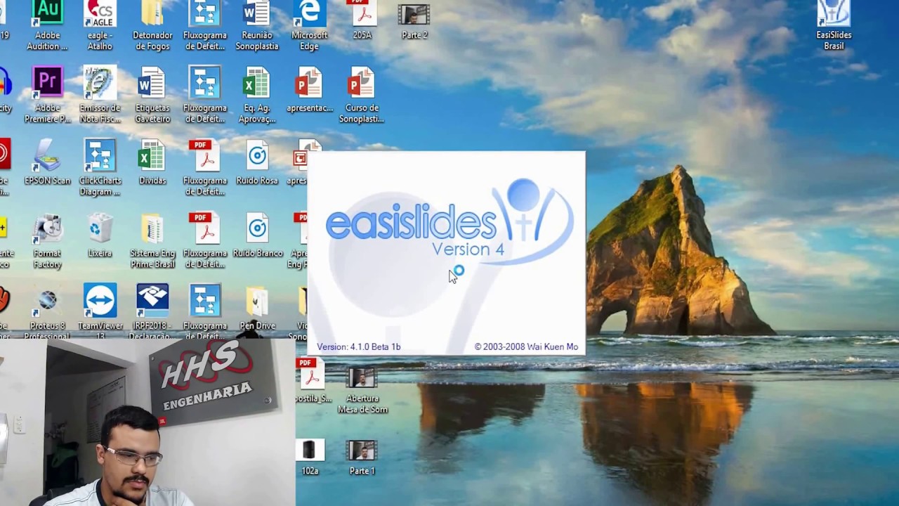 Iniciando com o Easislides - Programa para Datashow - YouTube