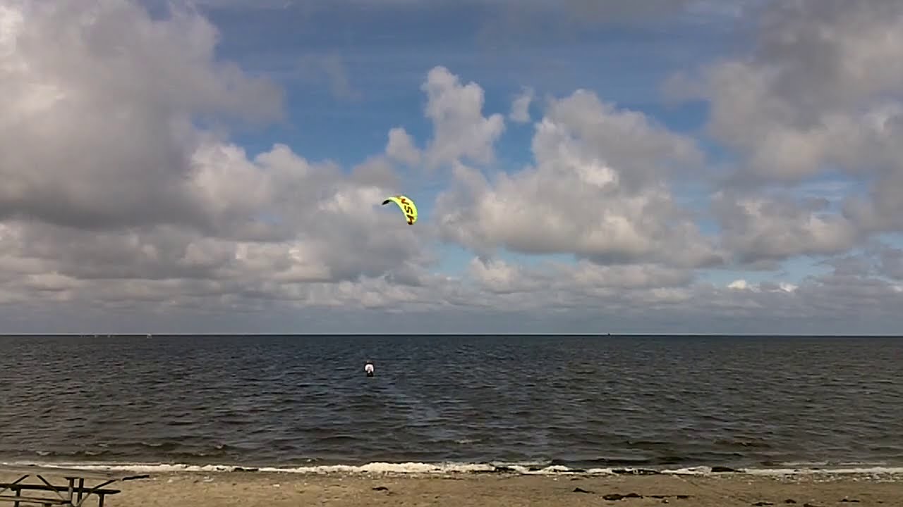 Trainer Foil Kite Water Relaunching Kiteboarding Kitesurfing Kite - YouTube