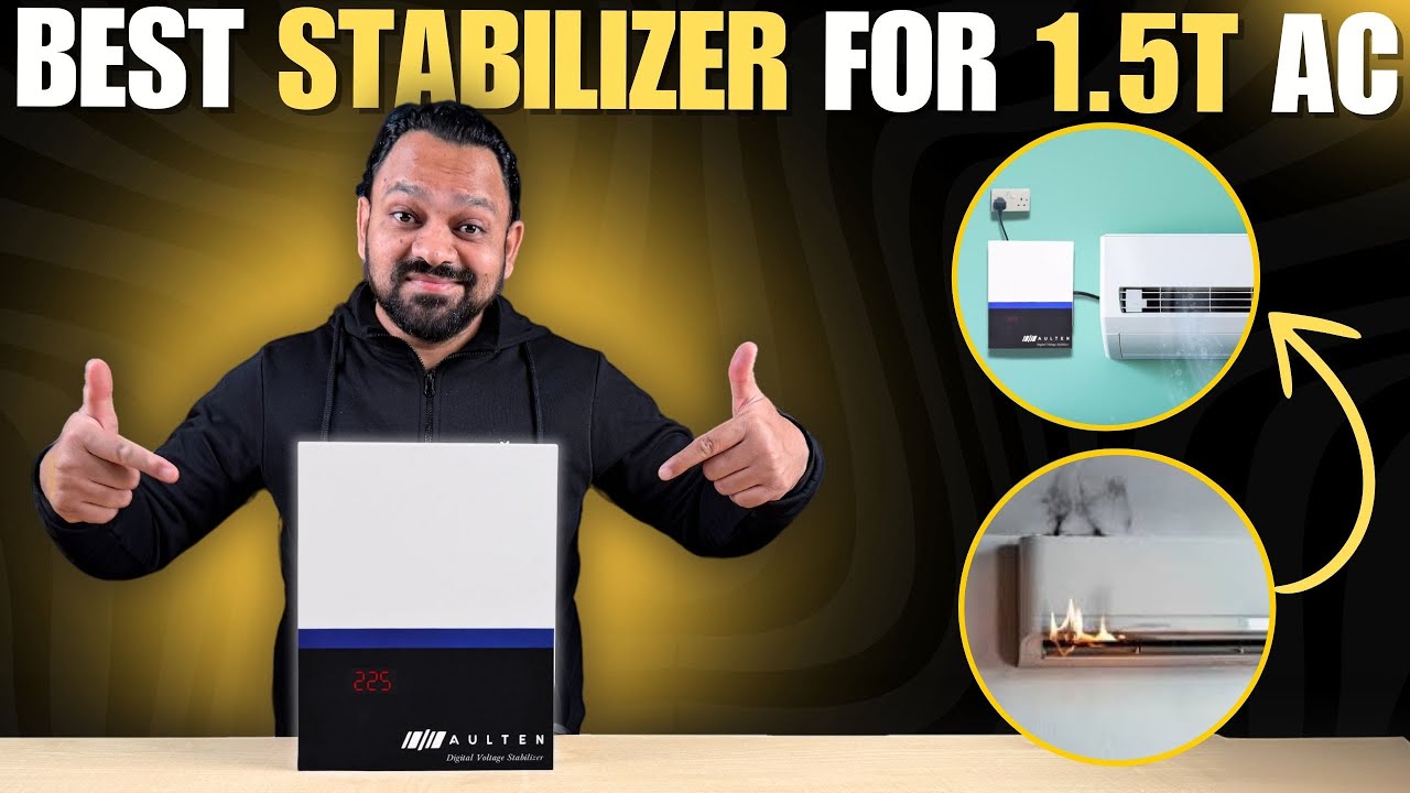 Aulten 4KVA Digital Voltage Stabilizer for Ac up to 1.5 ton | Best Stabilizer for 1.5 ton AC ...