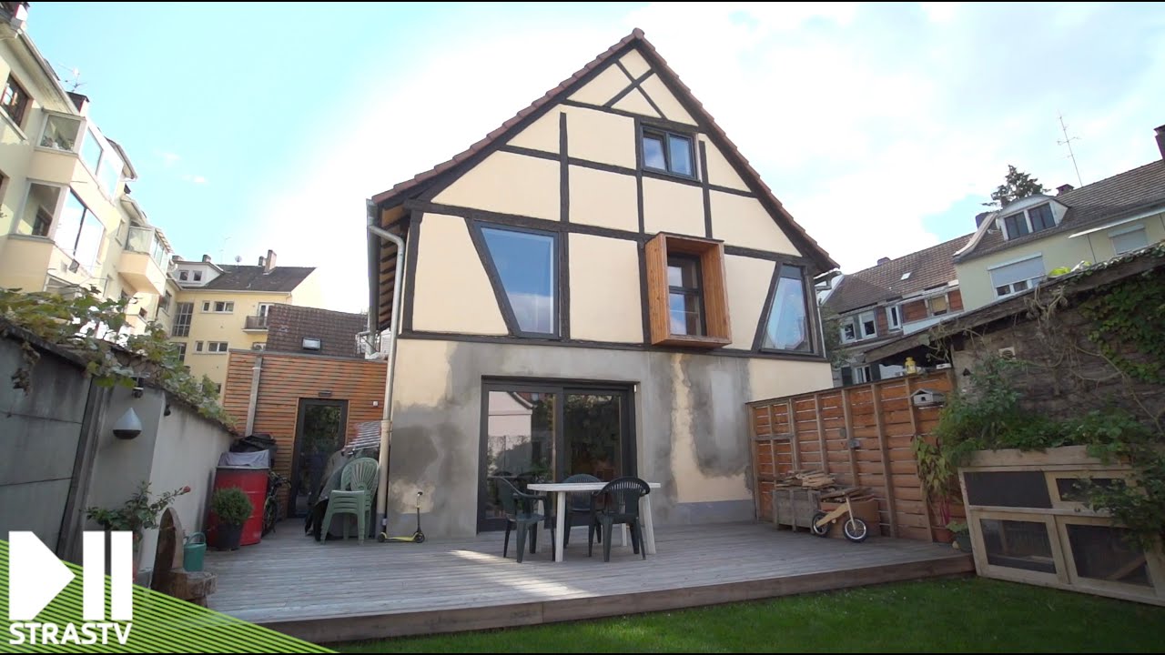 Les maisons à colombages : un patrimoine alsacien - YouTube