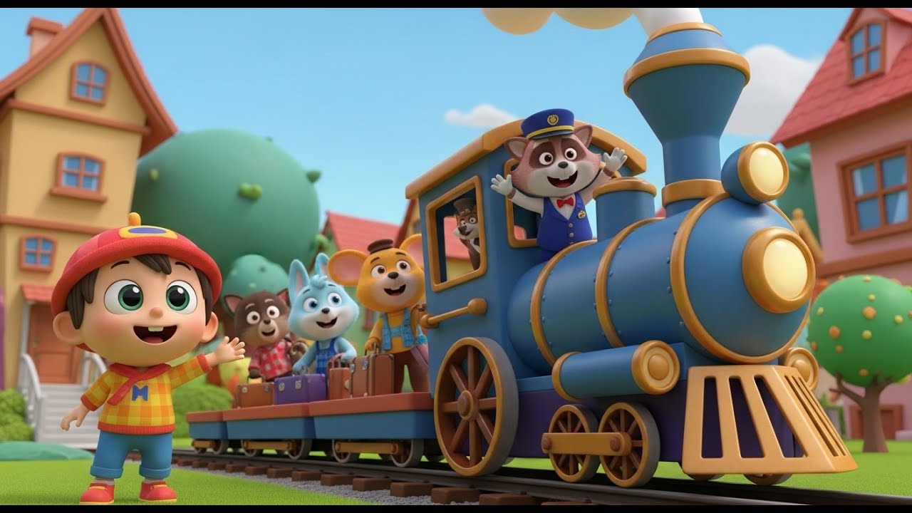 ABC Magic Train Ride | Best Nursery Rhymes and Kids Songs Collection ...