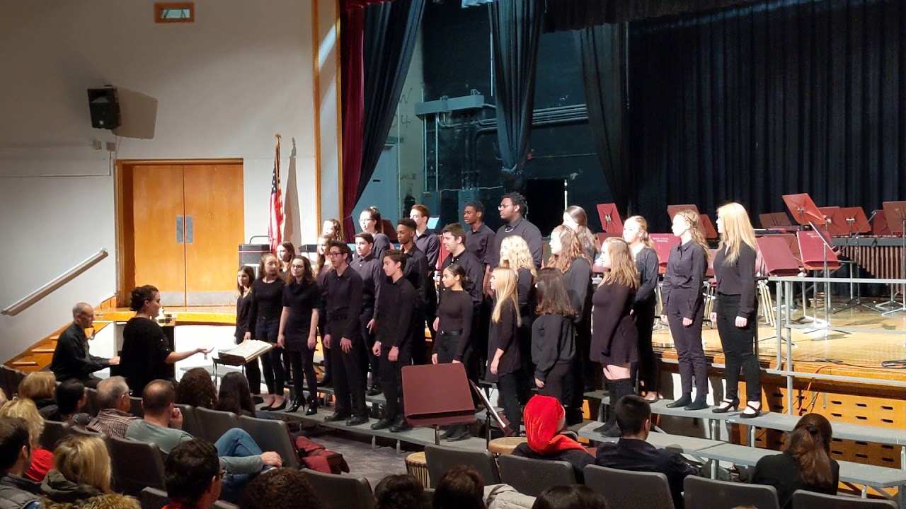 Verona High School Concert Choir - My Good Lord's Done Been Here - YouTube