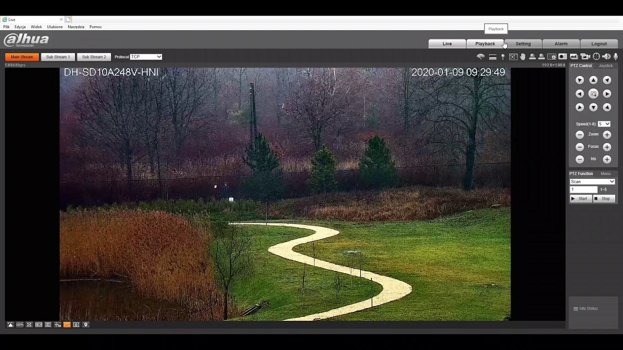 Defog mode in Dahua IP camera. - YouTube